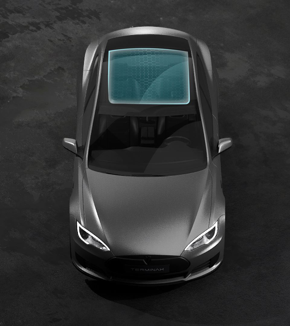 Sunroof-X™ Shade Film | Car Sunroof Protection Film - TERMINAX